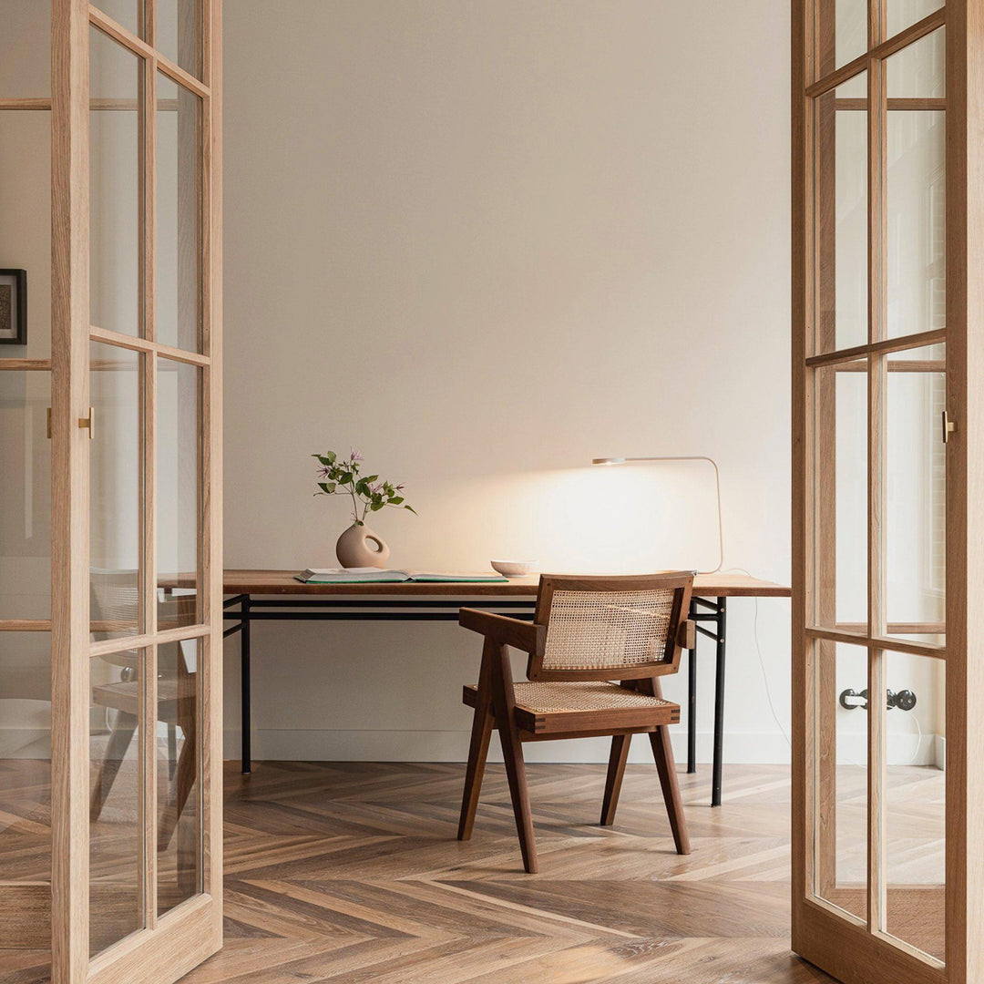 Pierre jeanneret dining chair store